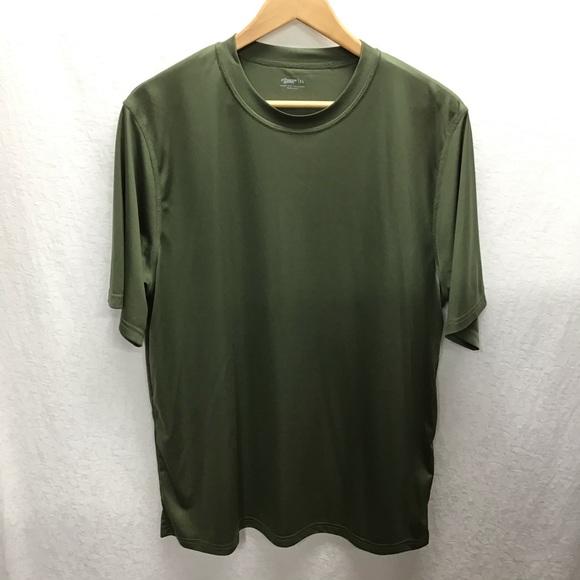 Fitness Gear | Shirts | Fitness Gear Olive Green Performance Tee Shirt ...